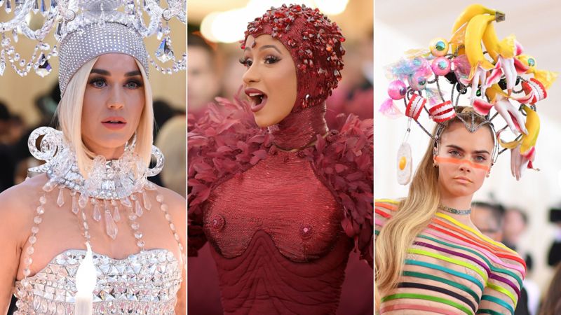 Met Gala: 13 of the most eye-catching looks - BBC News