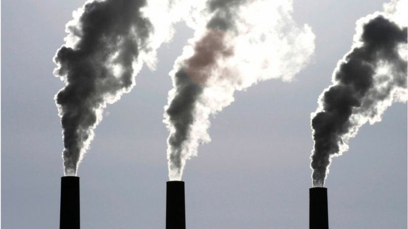 Record number of polluters set CO2 emissions targets - BBC News