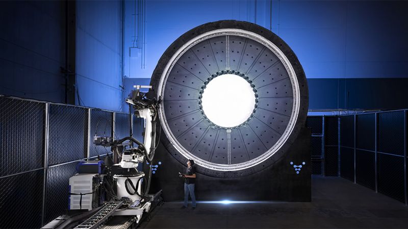 3D printed rocket takes to the sky over Florida - BBC News