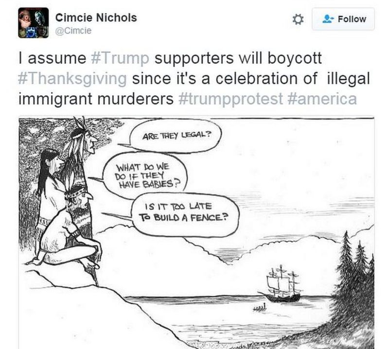 Will this be the most awkward Thanksgiving ever? - BBC News