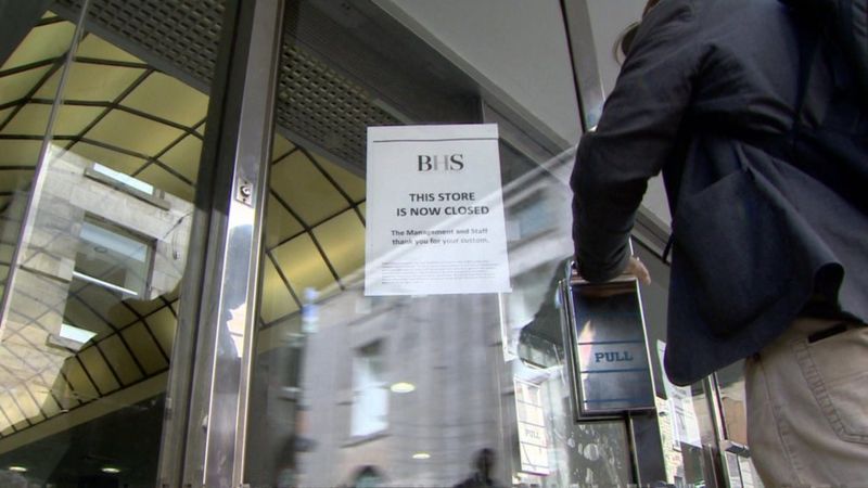 BHS store closures: Filling the gaps on the High Street - BBC News