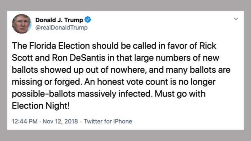 US 2020 election: Social media's nightmare scenario - BBC News