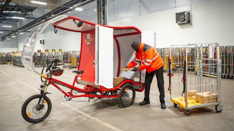 Climate change: How green is your parcel? - BBC News