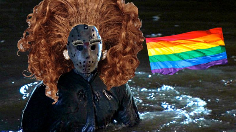 The Babadook has became an unlikely gay icon for Pride month - BBC News
