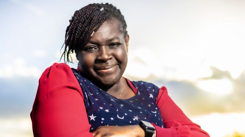 Space scientist Dr Maggie Aderin-Pocock given Barbie honour - BBC News