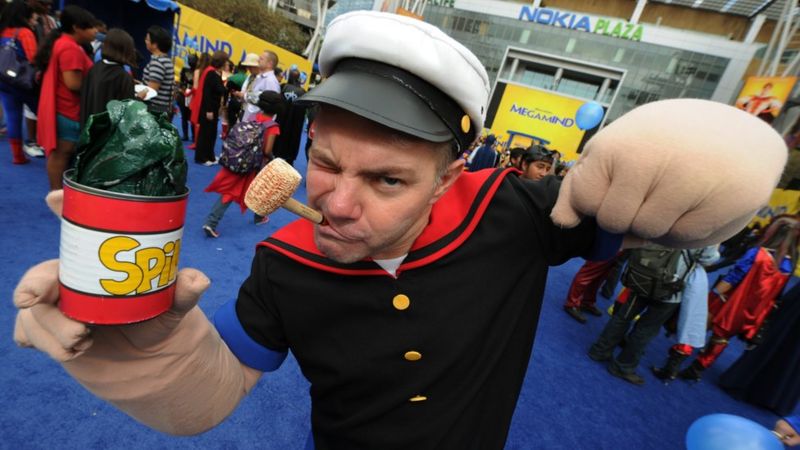 Cuándo el brazo de Popeye deja de ser símbolo de fuerza y se convierte ...