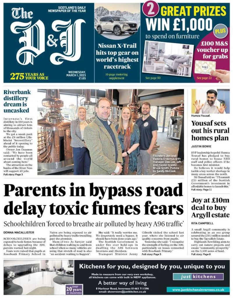 Scotland's papers: NHS 'crisis' and SNP leadership hustings row - BBC News