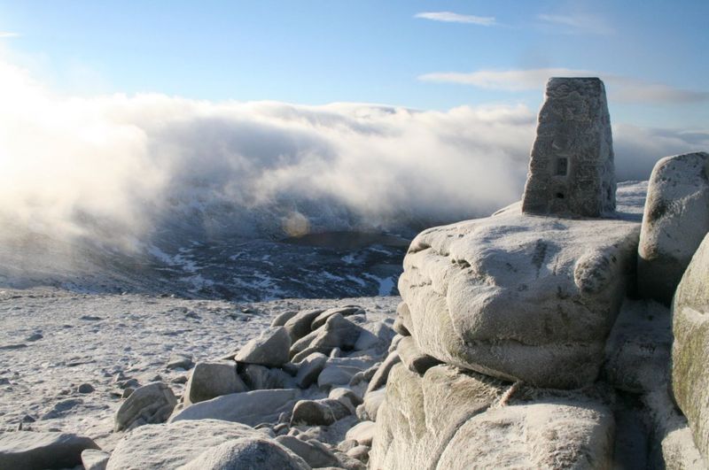 The trig pillars that helped map Great Britain - BBC News