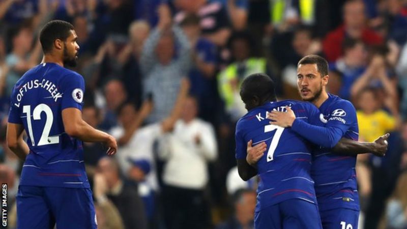 Chelsea 2-2 Burnley: Blues up to fourth after draw with Clarets - BBC Sport