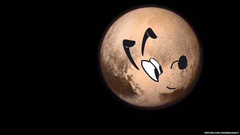 The best Pluto memes. Well done, internet - BBC News