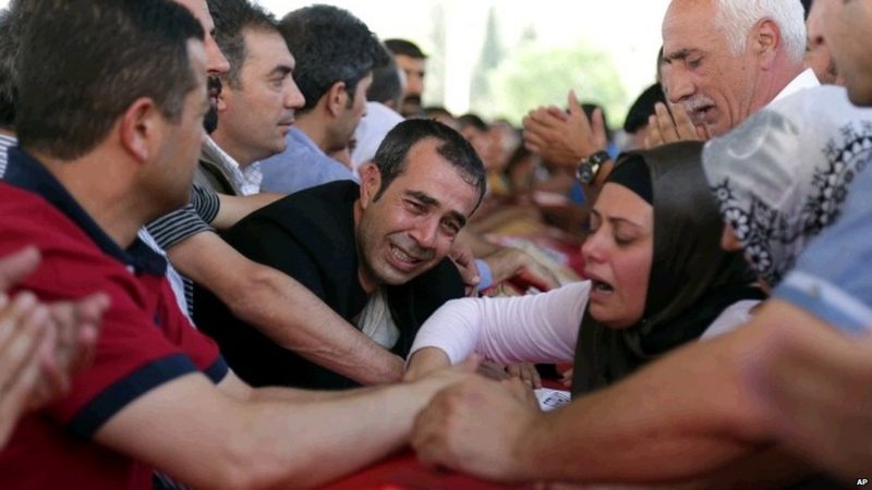 Suruc massacre: Turkey government comes under fire - BBC News