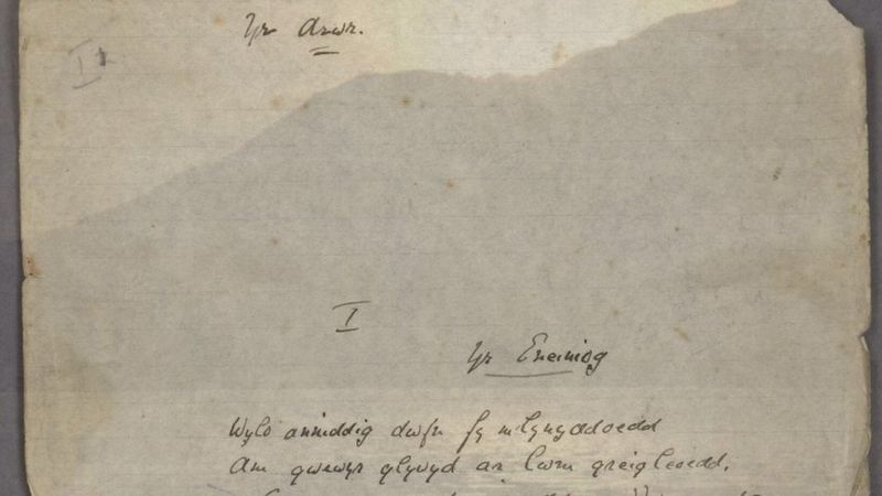 Hedd Wyn: The shepherd poet of Passchendaele - BBC News