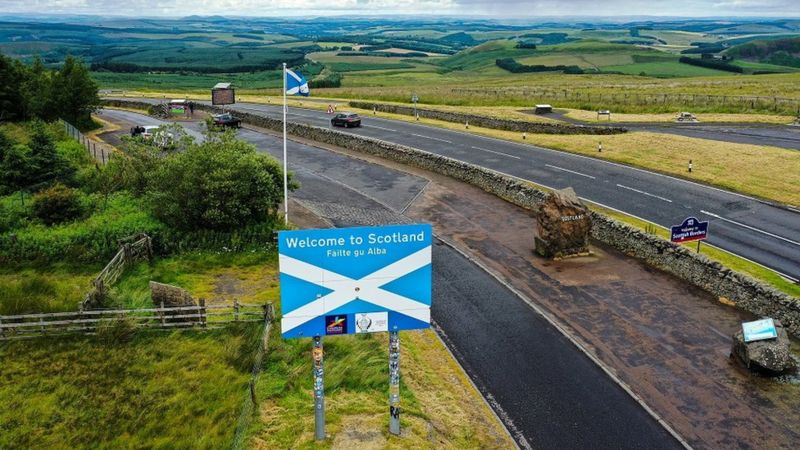 'You can't close Scotland's border when we live on both sides' - BBC News
