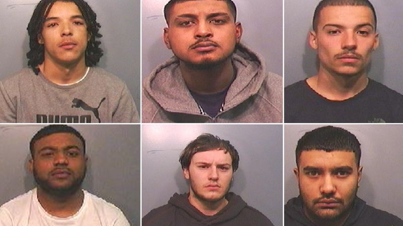 Bedford Gang Members Jailed For Retaliation Shoot Out Bbc News