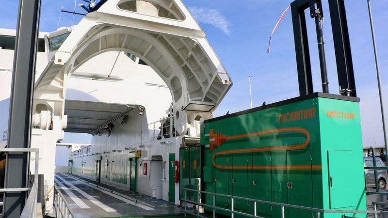 Plug-in and sail: Meet the electric ferry pioneers - BBC News