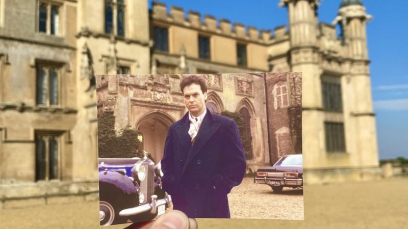 Stepping Through Film: Man trots globe blending scenes into film ...