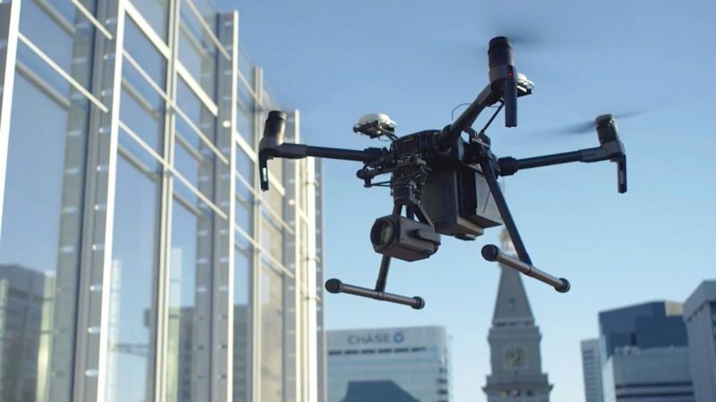Police ground drones after reports they fall out of the sky - BBC News