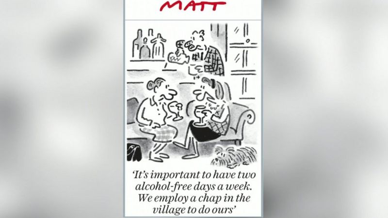 Daily Telegraph cartoonist Matt 'turning into his own character' - BBC News