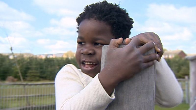 Emilie Larter: 'Surreal' to be home after adoption battle - BBC News