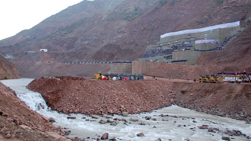 Tajikistan's Rogun: Building the world's tallest dam - BBC News