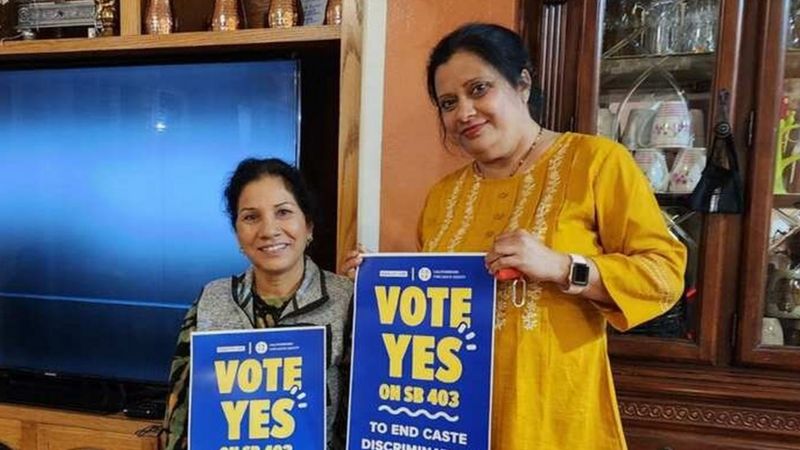 California Is First Us State To Pass Ban On Caste Discrimination Bbc News