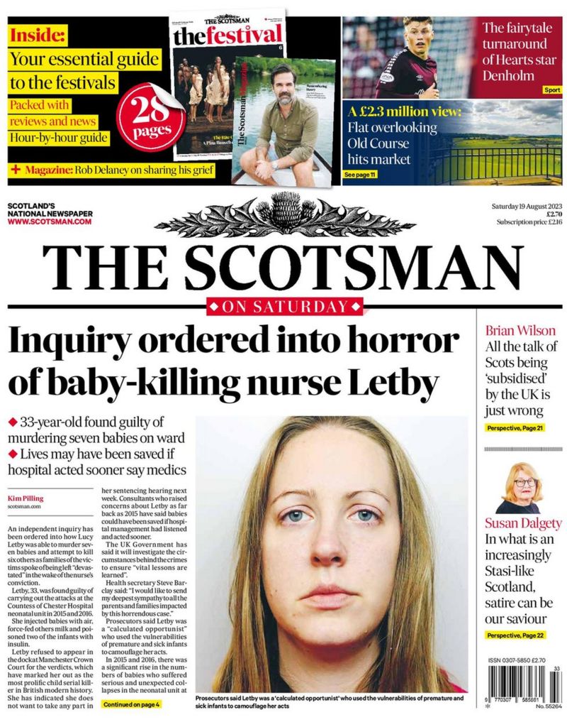 Scotland's papers: GPs Covid fears and Britain's worst child killer ...