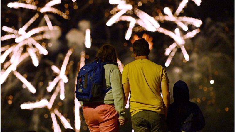 Thousands gathered for British Fireworks Championships in Plymouth ...