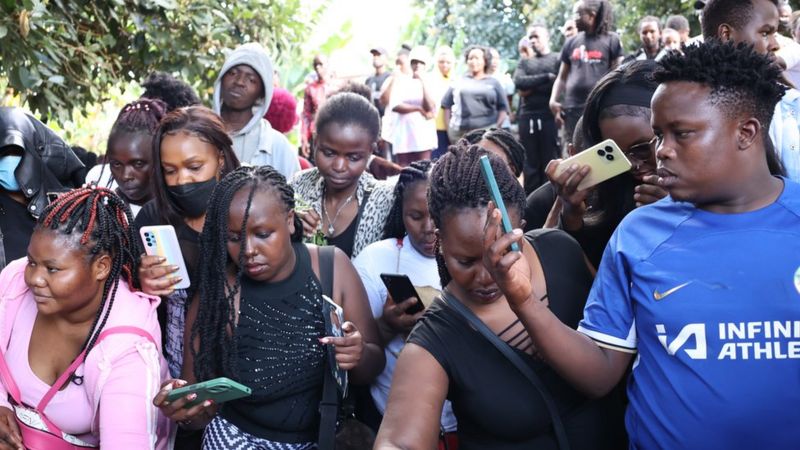 Brian Chira: TikTok star's funeral left Kenyans shocked - BBC News