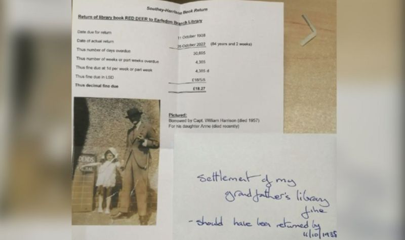 Coventry library book returned 84 years late - BBC News