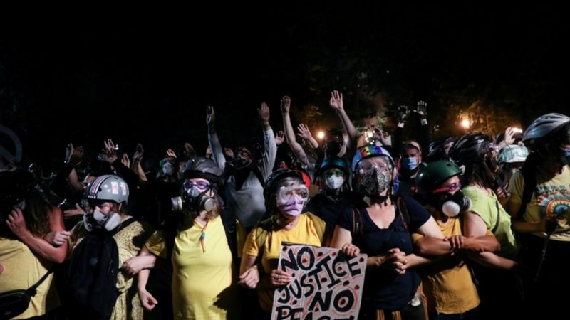 Portland protests: How a 'hyper-liberal' city's racist past is ...