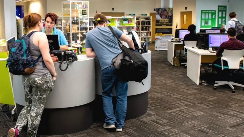 Why more people are using these libraries - BBC News