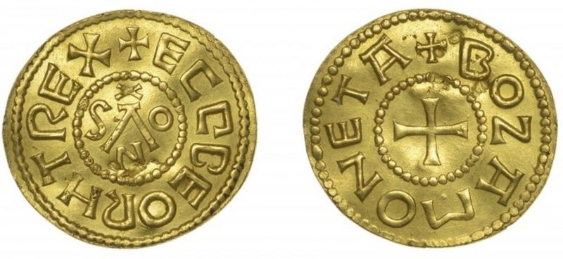 Anglo-Saxon coin found in Wiltshire could sell for £200k - BBC News