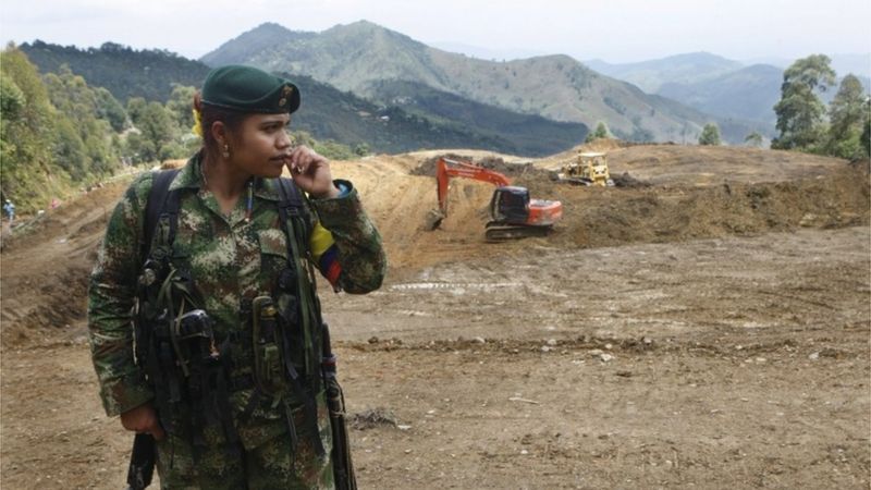 Colombian Farc rebels on 'final march' - BBC News