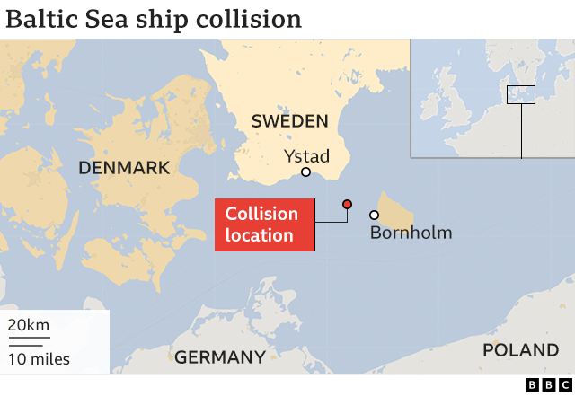 Two detained after UK boat's fatal collision off Sweden - BBC News
