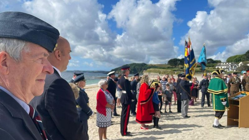 Cornwall's largest ever military parade takes place - BBC News