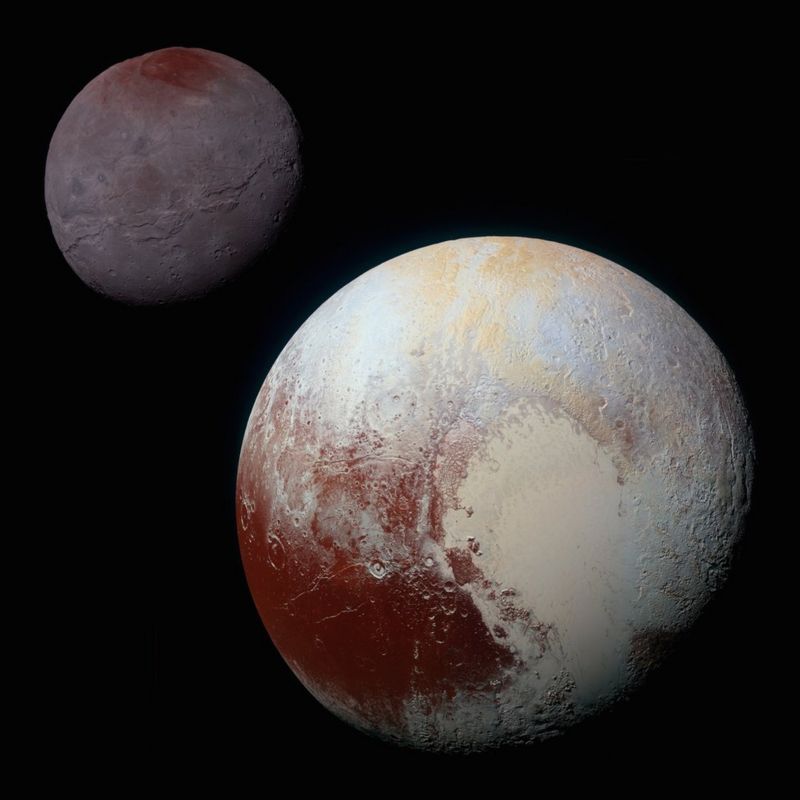 New Horizons: Charon moon seen in super detail - BBC News