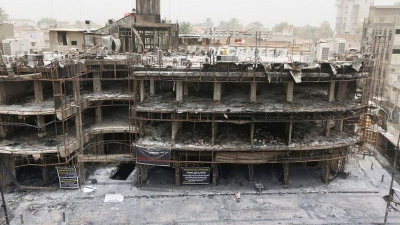 Iraq suicide bomb attack: Deaths in Baghdad rise to 165 - BBC News