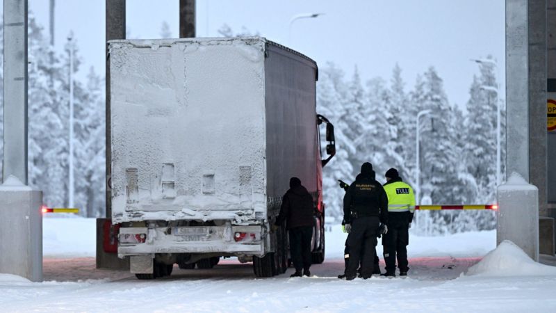 Russia warns of tension as Finland shuts last border crossing - BBC News