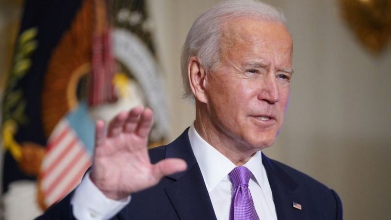 President Biden: Fact-checking his first month in office - BBC News