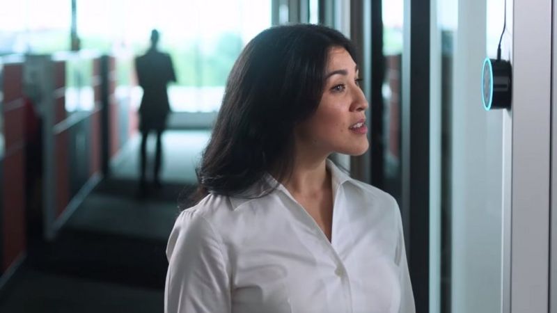 Amazon's Alexa heads to the workplace - BBC News