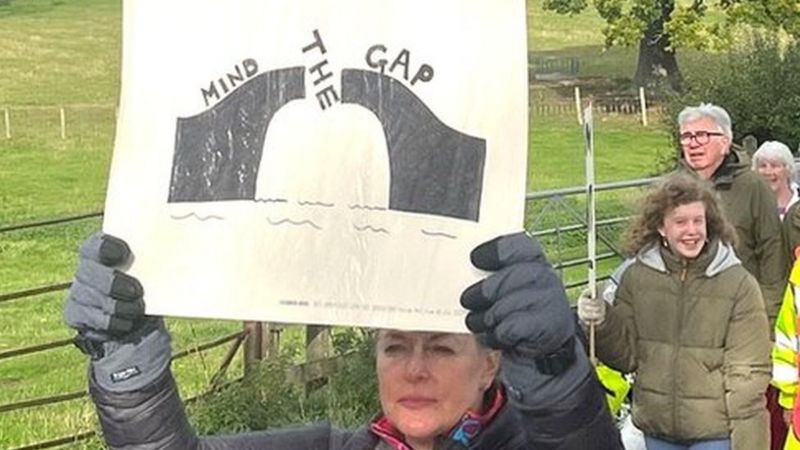 Llanerch Bridge: Fear replacement is still years away - BBC News