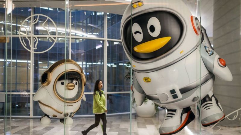 Tencent shares slide after Beijing crackdown on music rights - BBC News