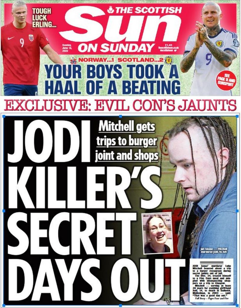 Scotland's papers: SNP bully claims and rise in eating disorders - BBC News