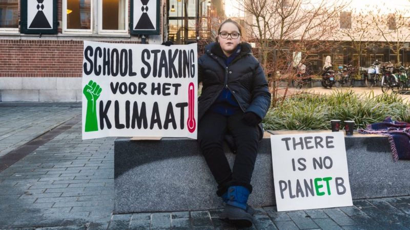 The Greta effect? Meet the schoolgirl climate warriors - BBC News