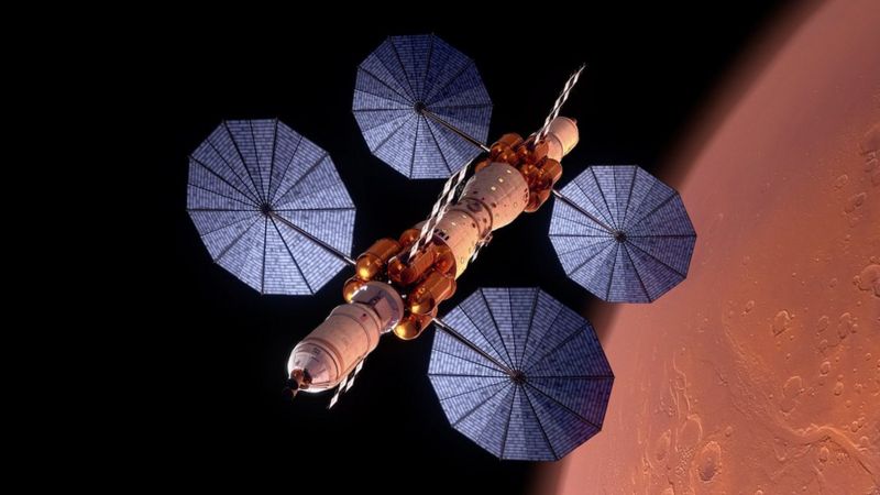 New engine tech that could get us to Mars faster - BBC News