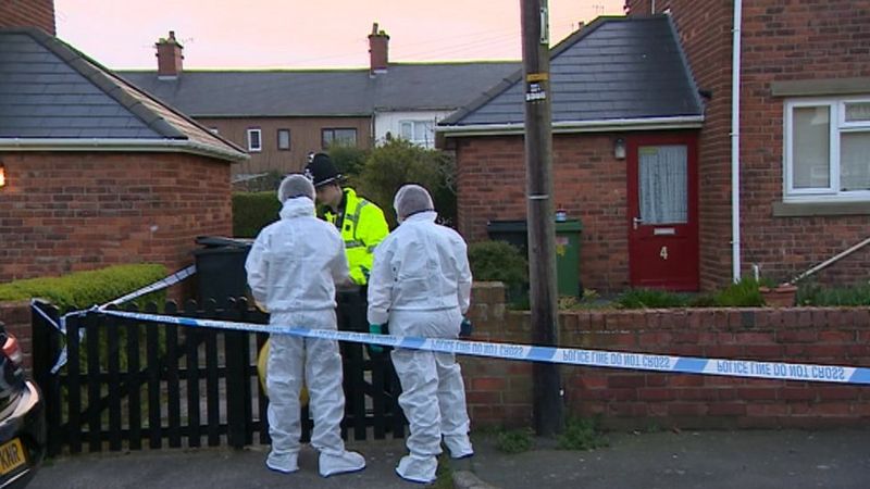 Murder arrest after woman's body found in Ashington - BBC News