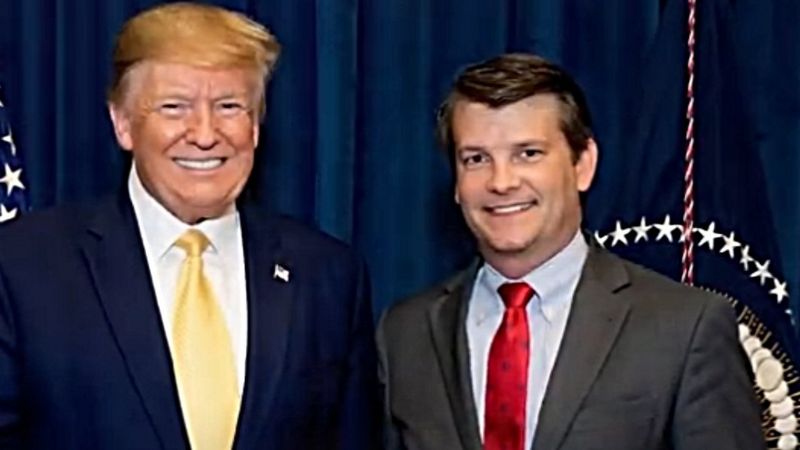 Luke Letlow: Newly elected US lawmaker, 41, dies from Covid - BBC News