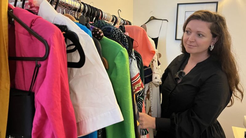 The suffocating reality of life as a clothes hoarder - BBC News