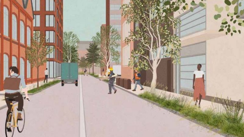 Birkenhead plans for new neighbourhood with 1,200 homes - BBC News
