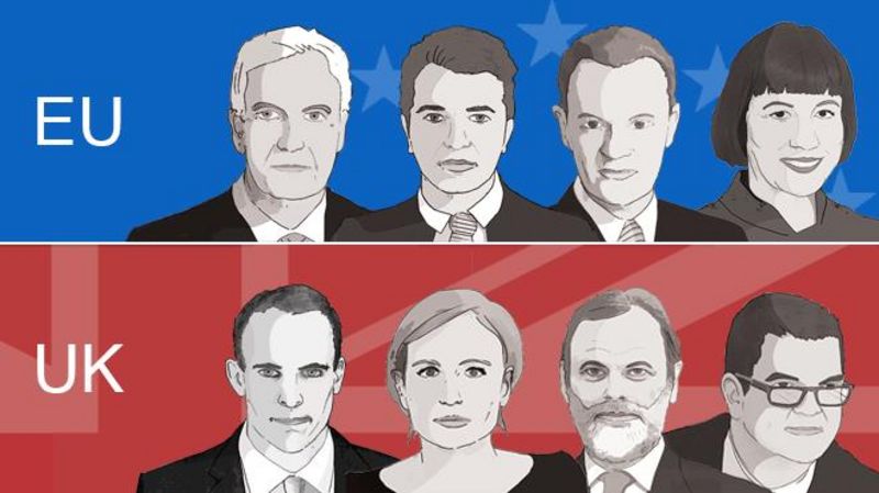 Brexit: The people who are negotiating - BBC News